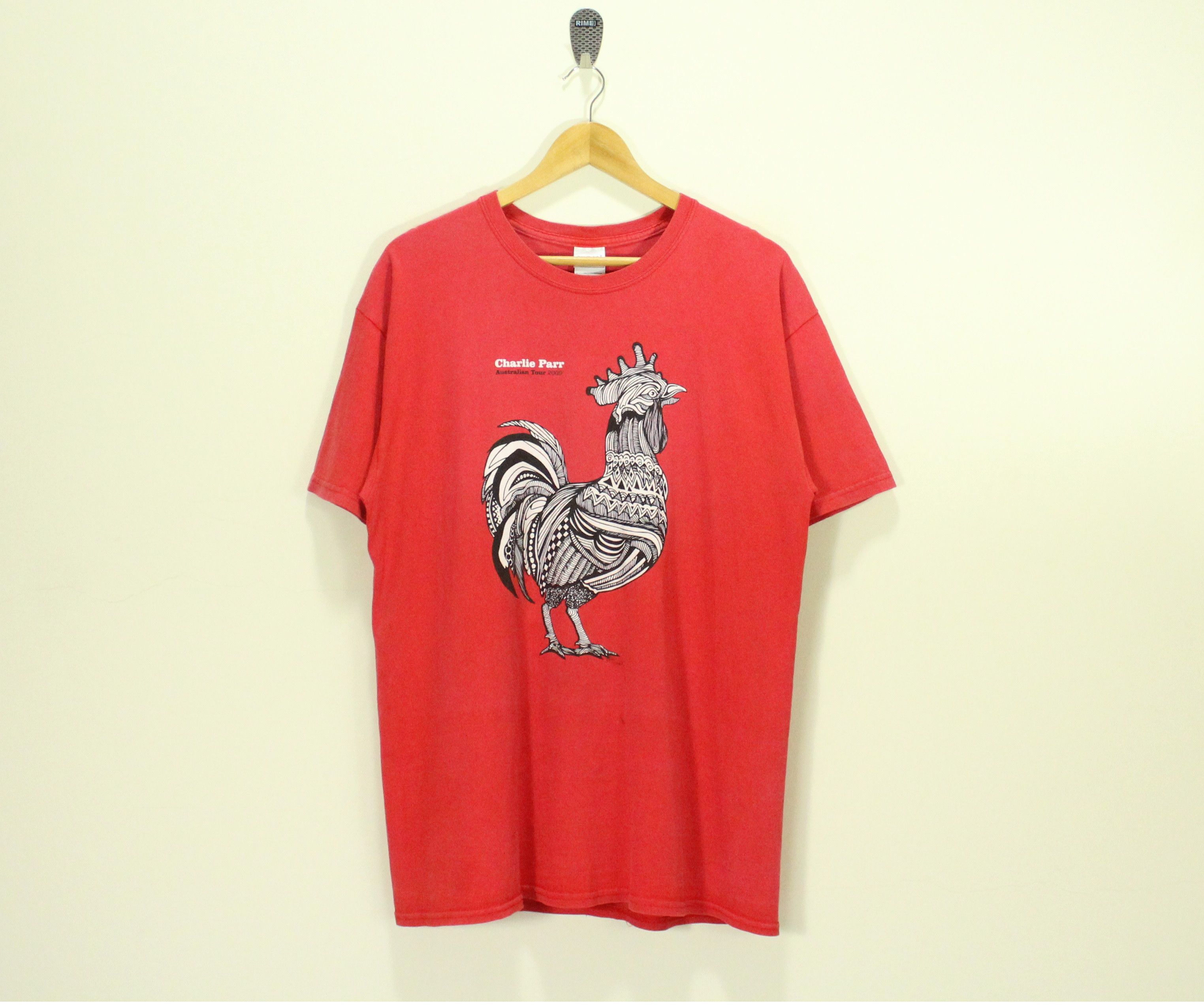 Vintage Faded Vintage CHARLIE PARR T Shirt 2009 Australian Tour | Grailed