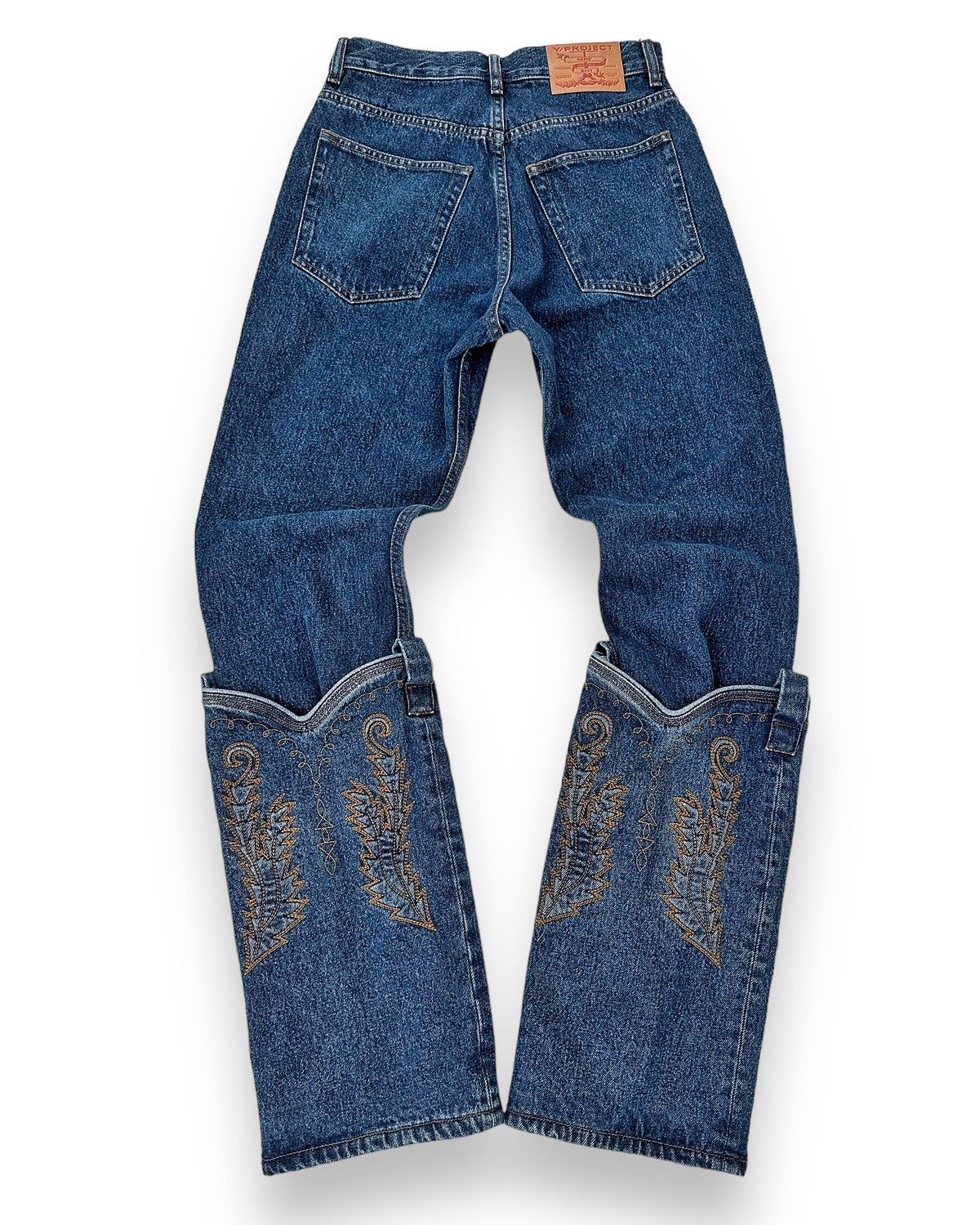 Y/Project Rare Cowboy Blue Evergreen Denim | Grailed