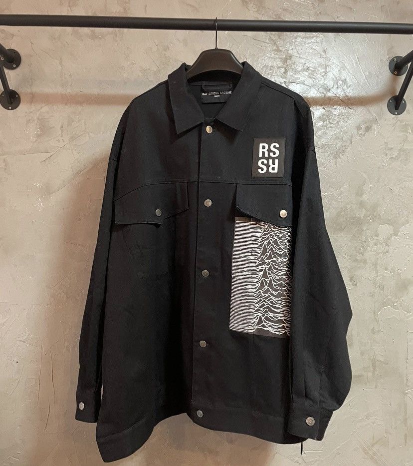 Raf Simons Raf Simons 18SS Joy Divison Pulse Denim Coat | Grailed