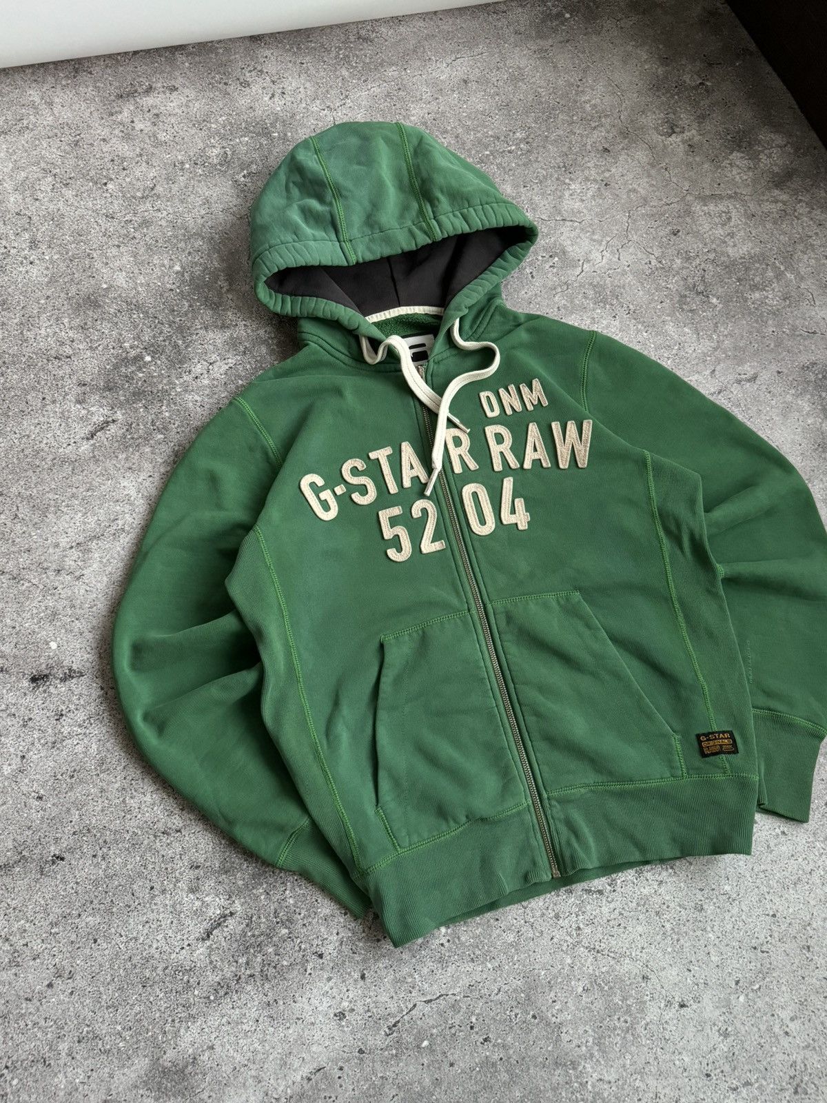 G-Star × Vintage Vintage G-Star Raw big logo zip hoodie | Grailed