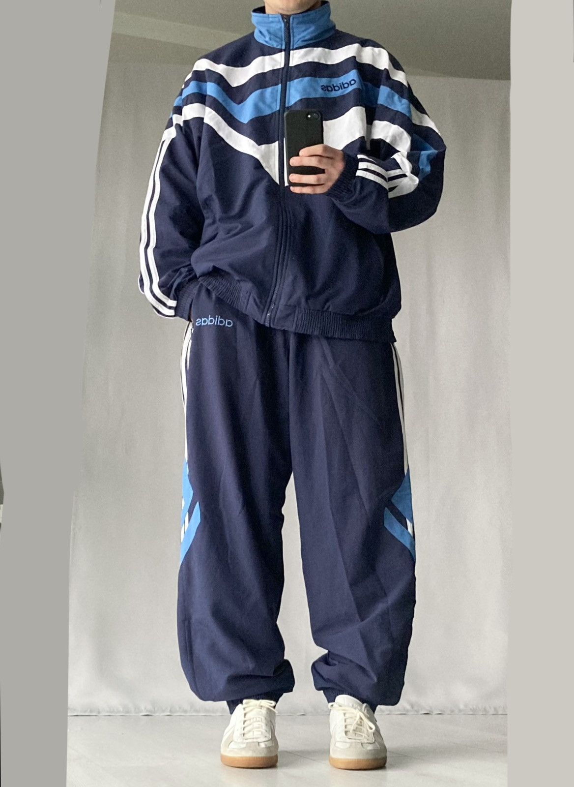 Adidas × Streetwear × Vintage Vintage Adidas Tracksuit Set Track Pants ...