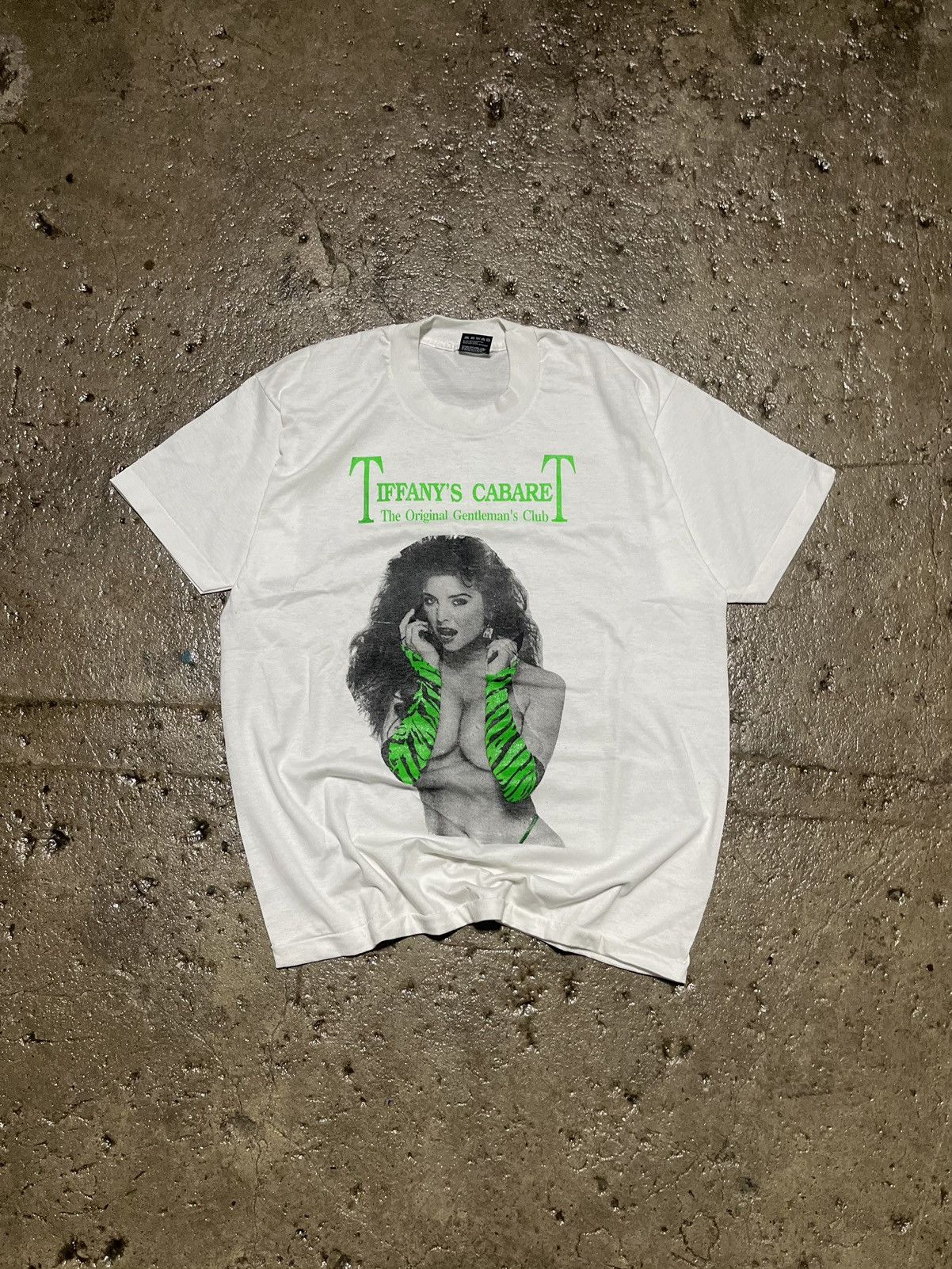Vintage Vintage 90s Tiffanys Cabaret Strip Club Sex Pornstar Tee Grailed