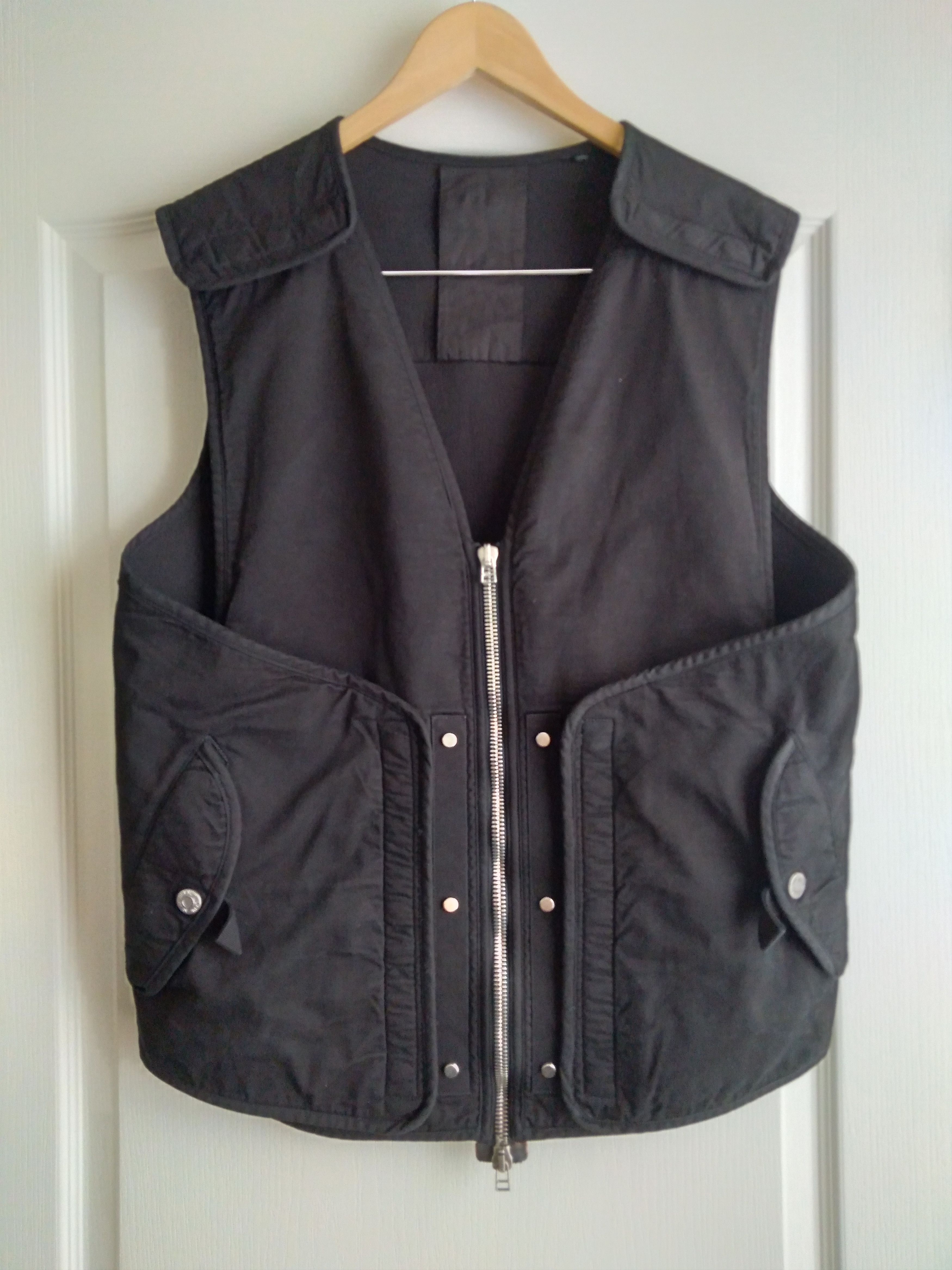 Helmut Lang Bondage Snap Vest Black With Zip size XL | Grailed