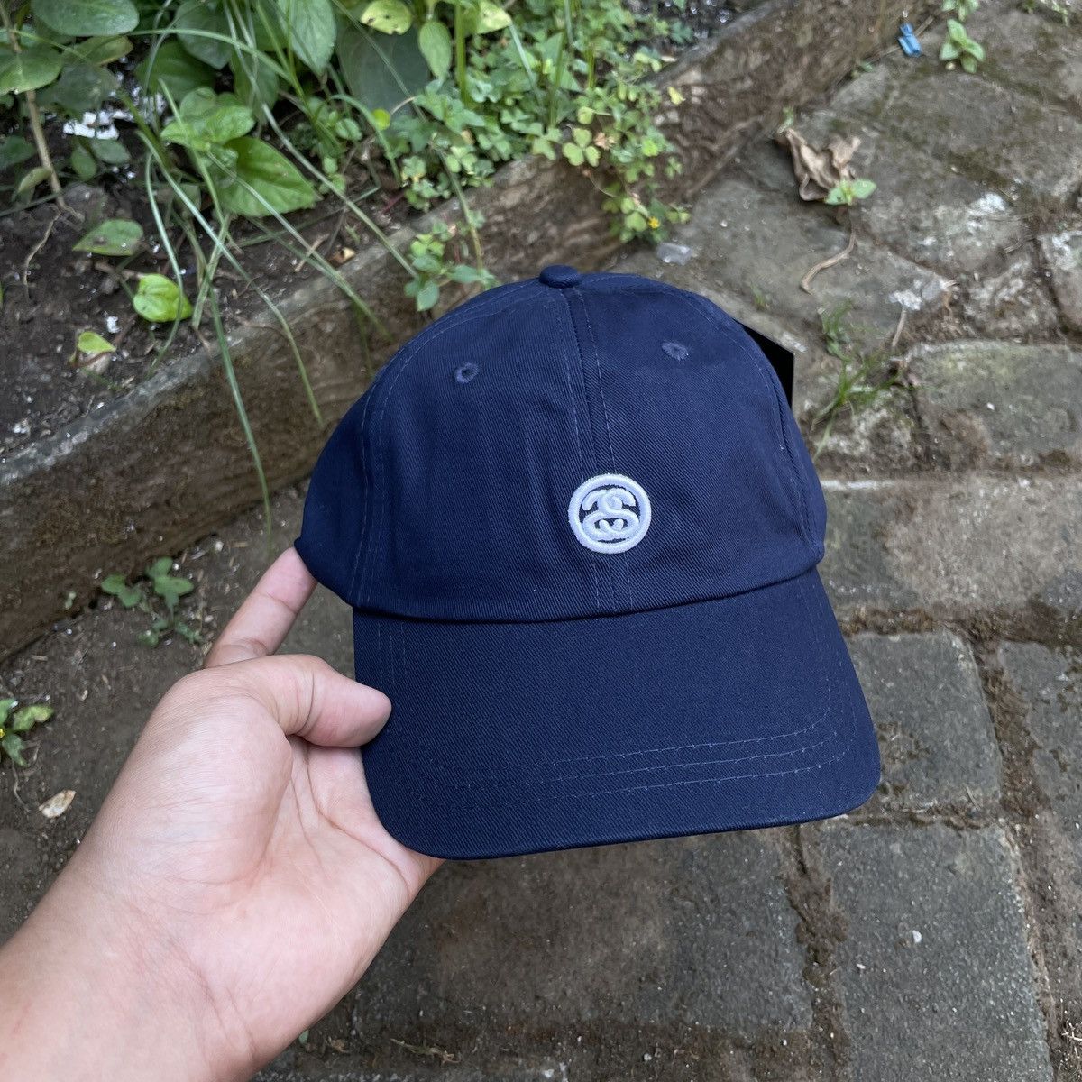 Stussy SS Stussy Strap Cap - Navy | Grailed