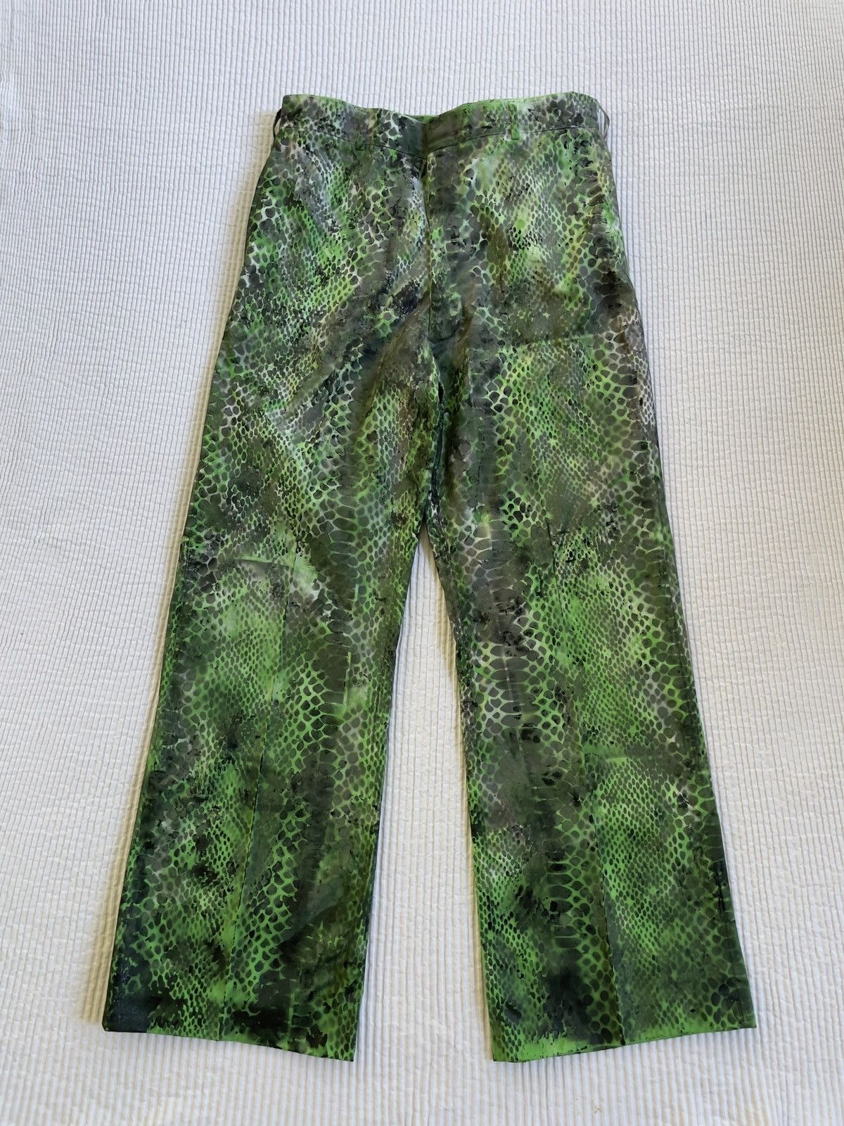 Art × Handmade SlattPat Anaconda Hand Camo Flares | Grailed