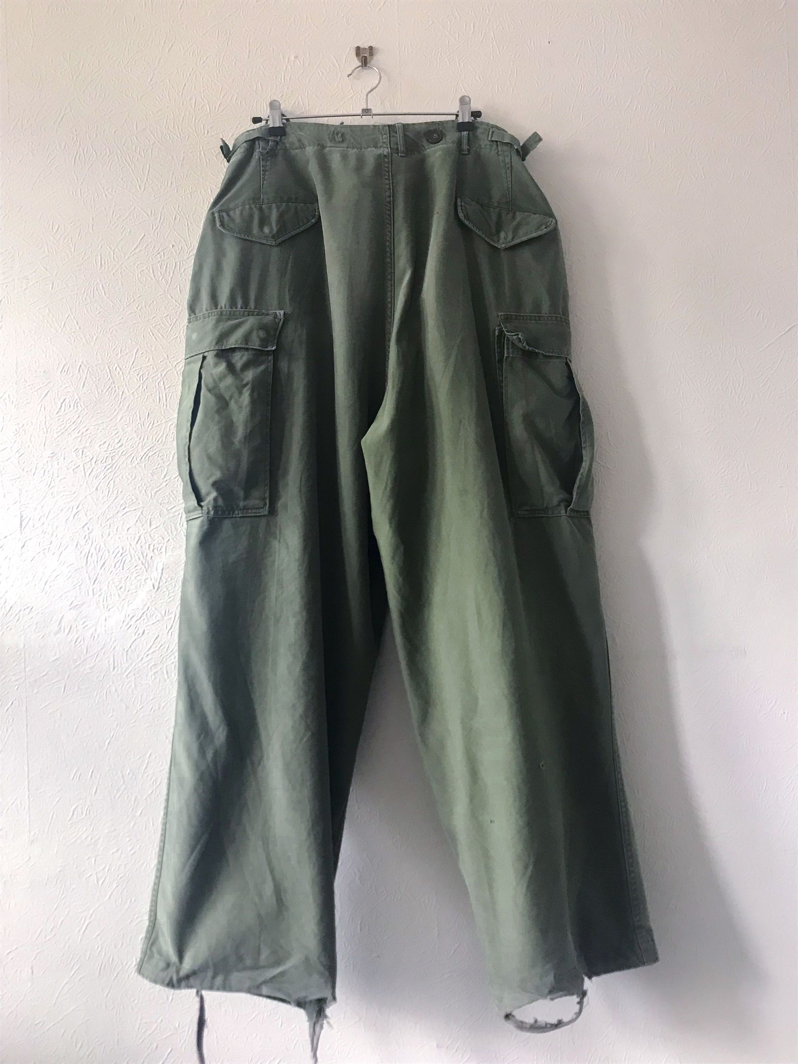 Vintage 1951 US ARMY M-65 COMBAT CARGO PANTS | Grailed