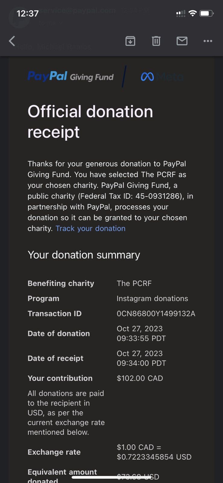 Vintage Donation Proof ! | Grailed