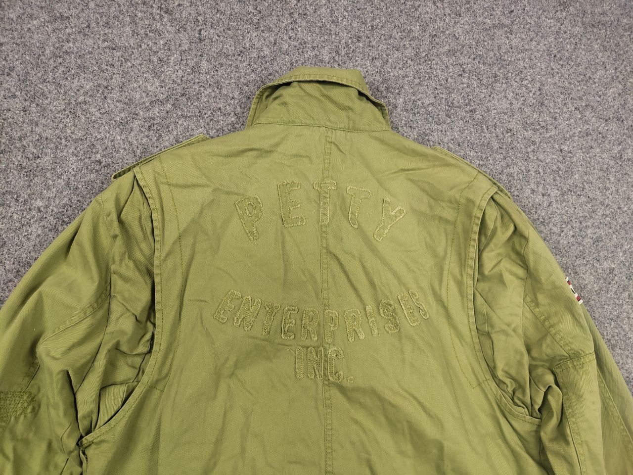 Puma Rare Vintage Richard Petty Puma Dodge STP Logo Green Jacket | Grailed