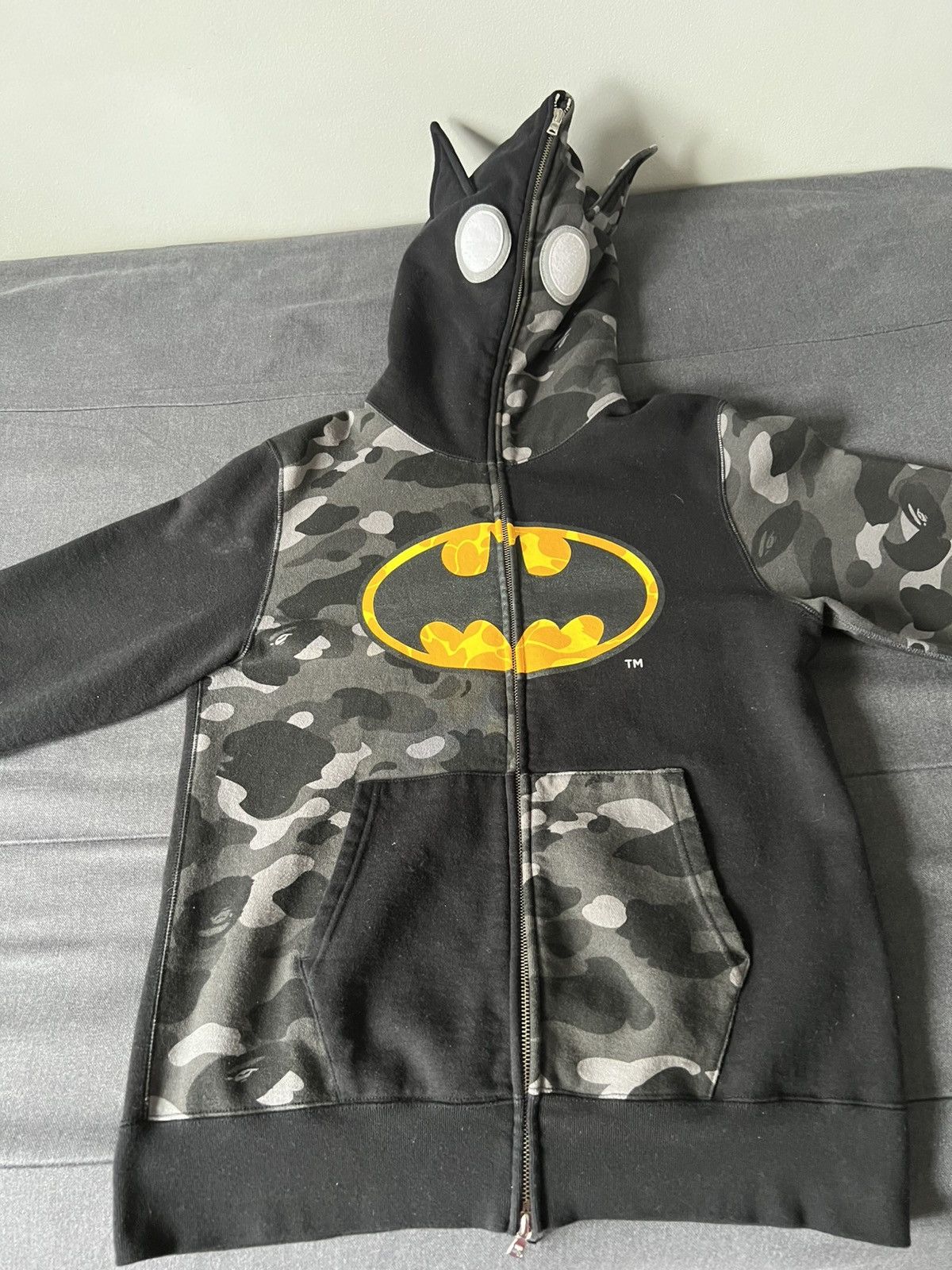 Bape × DC Comics Bape x batman hoodie | Grailed