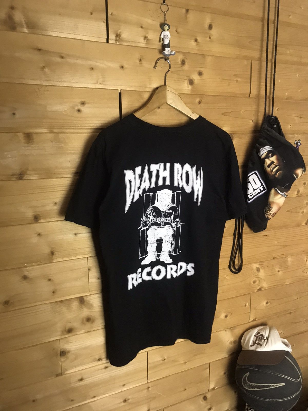 Death Row Records × Rap Tees × Vintage Death Row Records big back logo ...