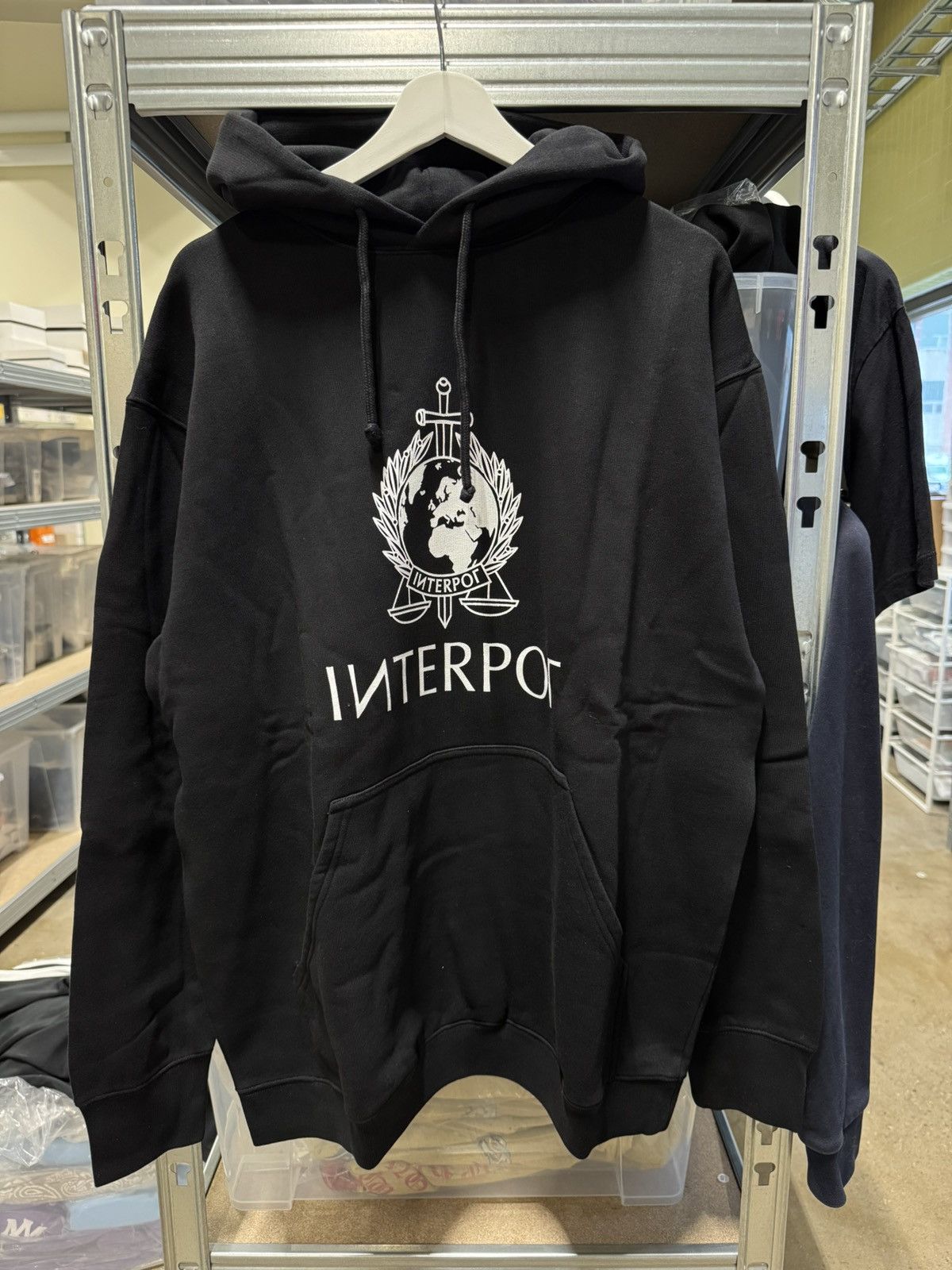 Vetements Vetements Interpol Hoodie NEW | Grailed