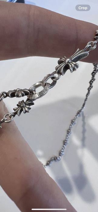 Chrome Hearts CHROME HEARTS TINY E AND CROSS ROSARY | Grailed