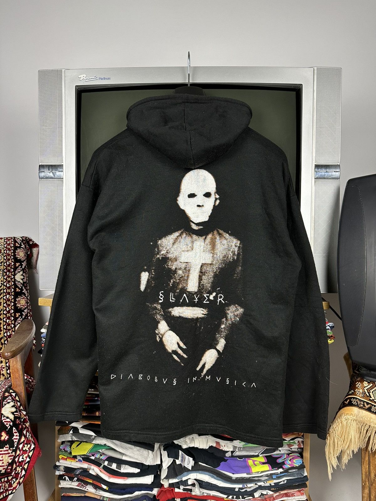 Band Tees × Rock Band × Vintage Vintage 1998 Slayer ‘Diabolus in Musica ...