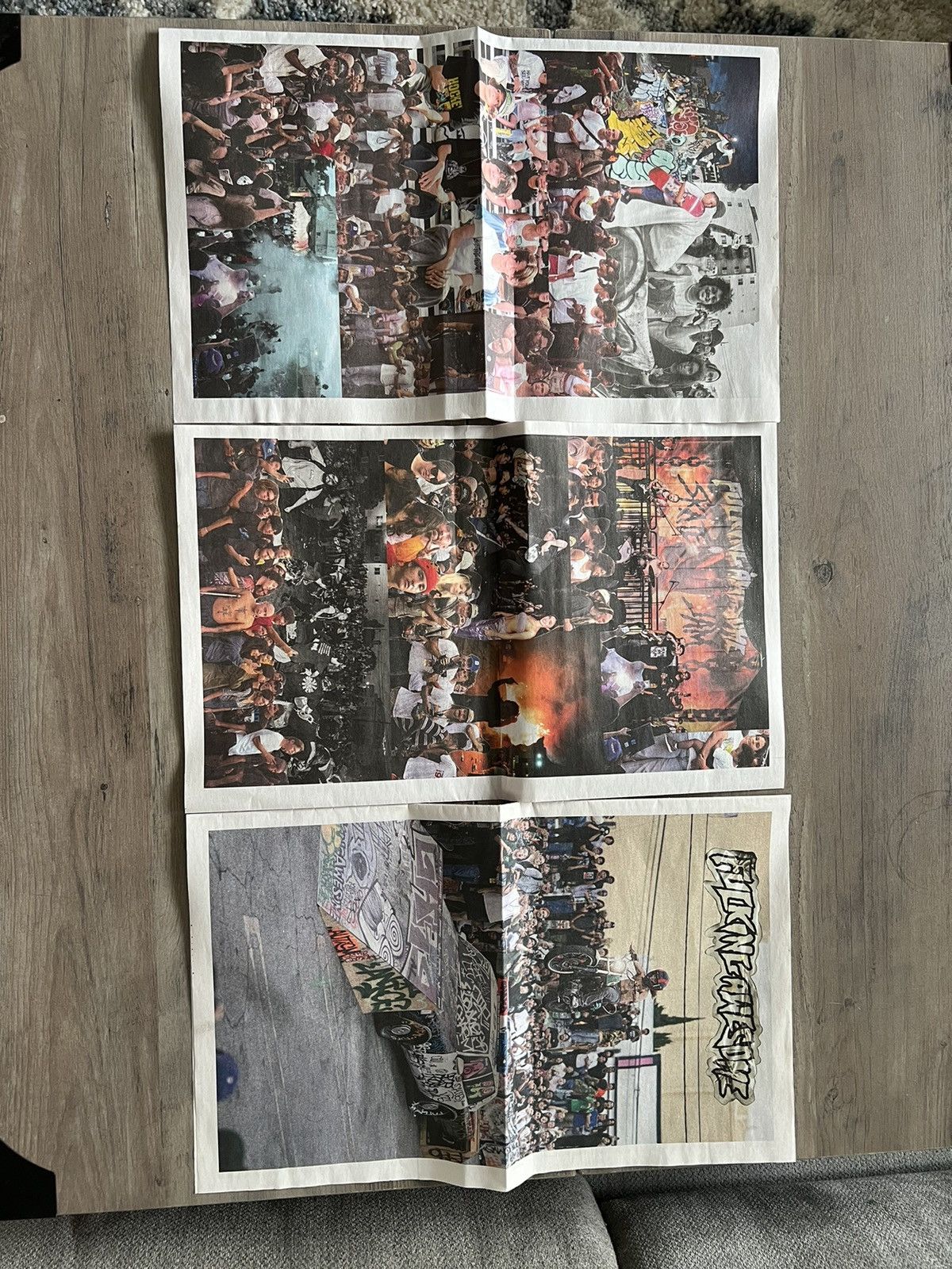 Vintage Fucking Awesome News Paper Posters Grailed
