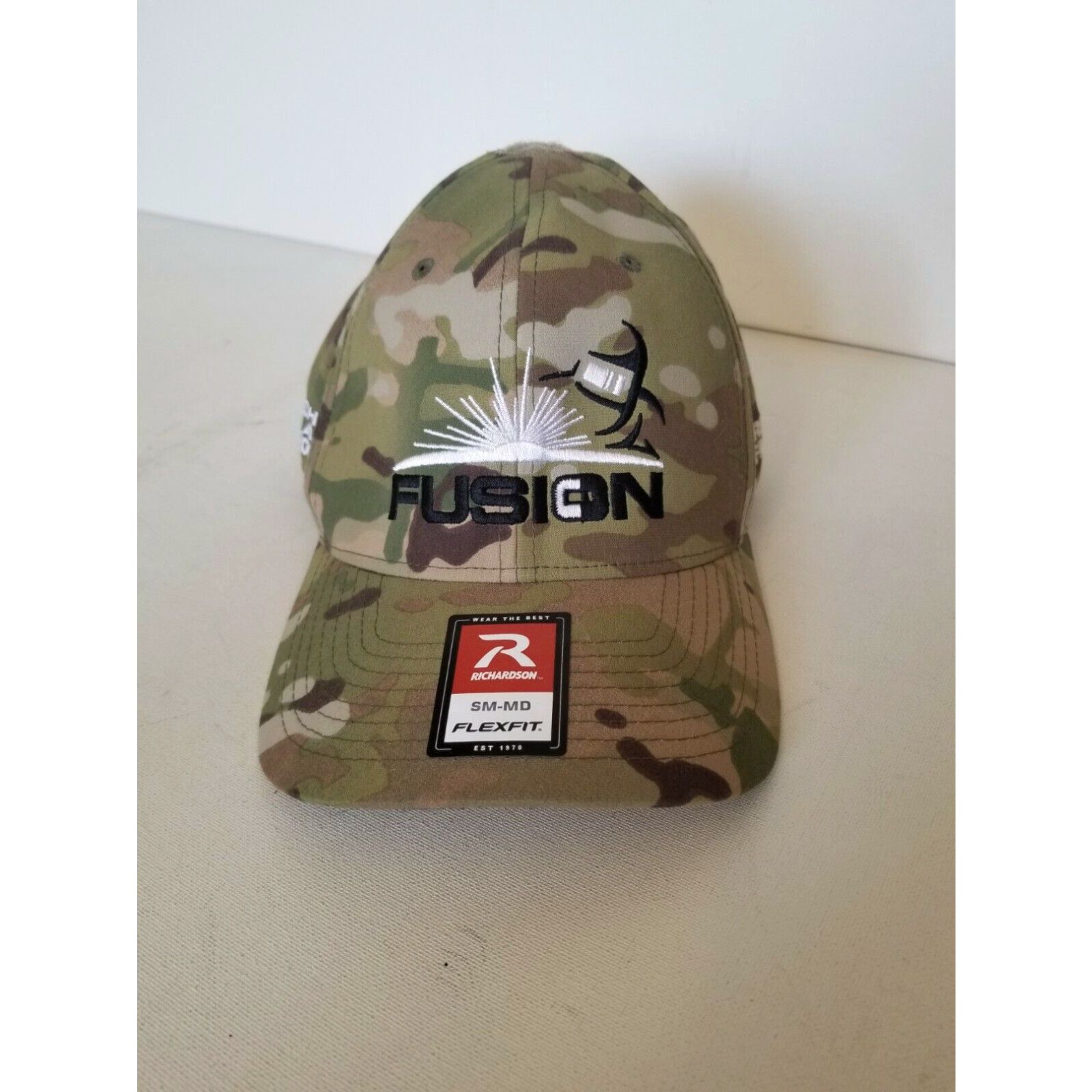 Vintage Richardson Flexfit Hat Fusion Camo Sm-Md | Grailed