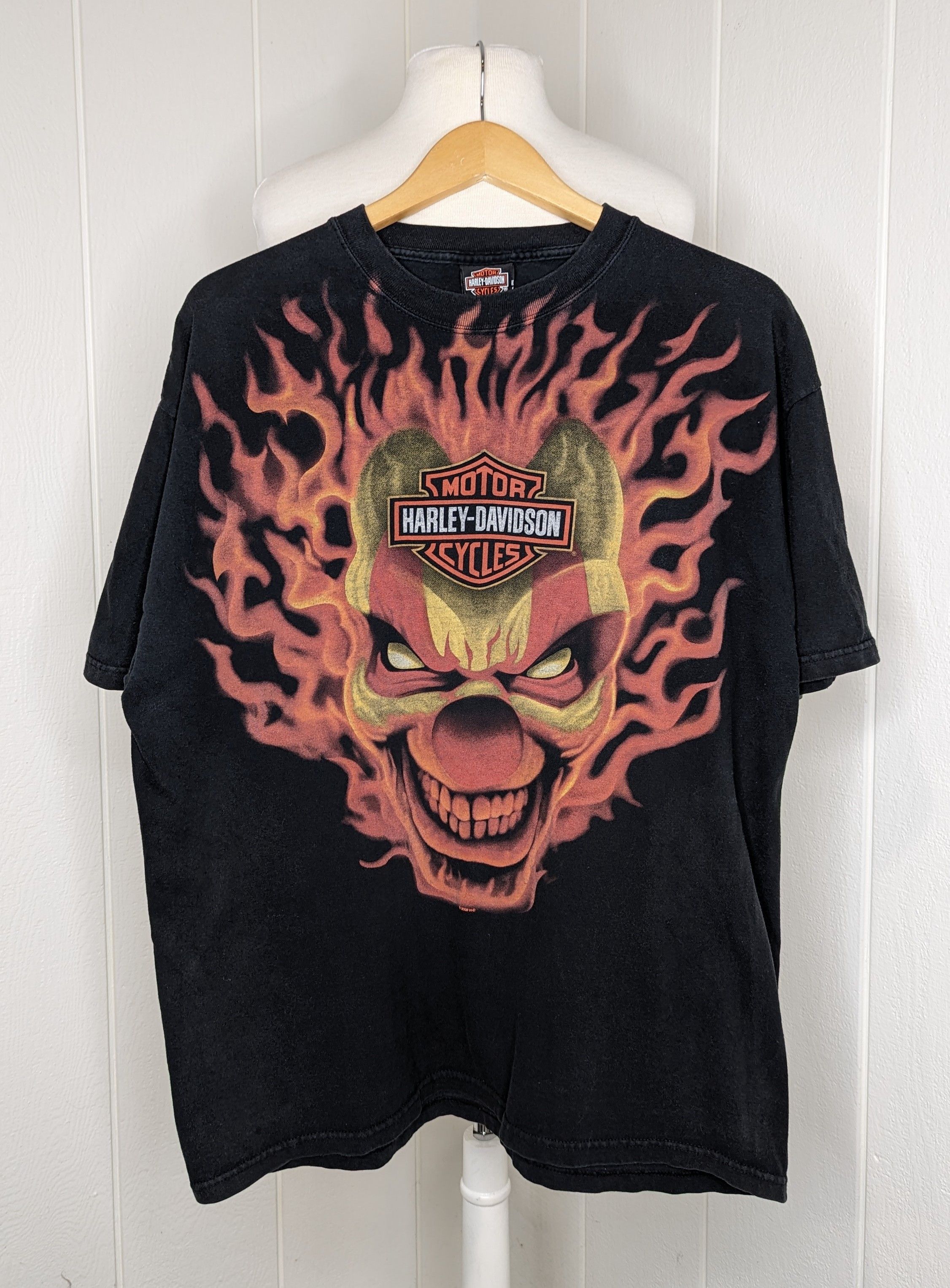 Harley Davison Harley Davidson Evil Clown T Shirt | Grailed
