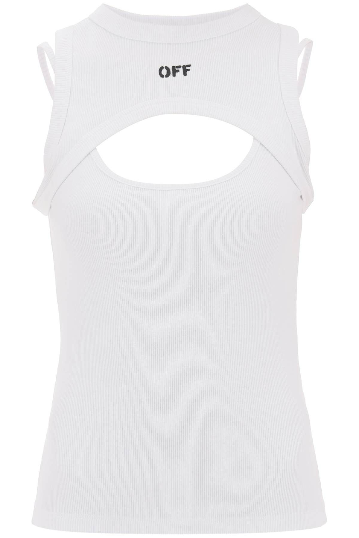 Off-White Off-white cut-out tank top | Grailed