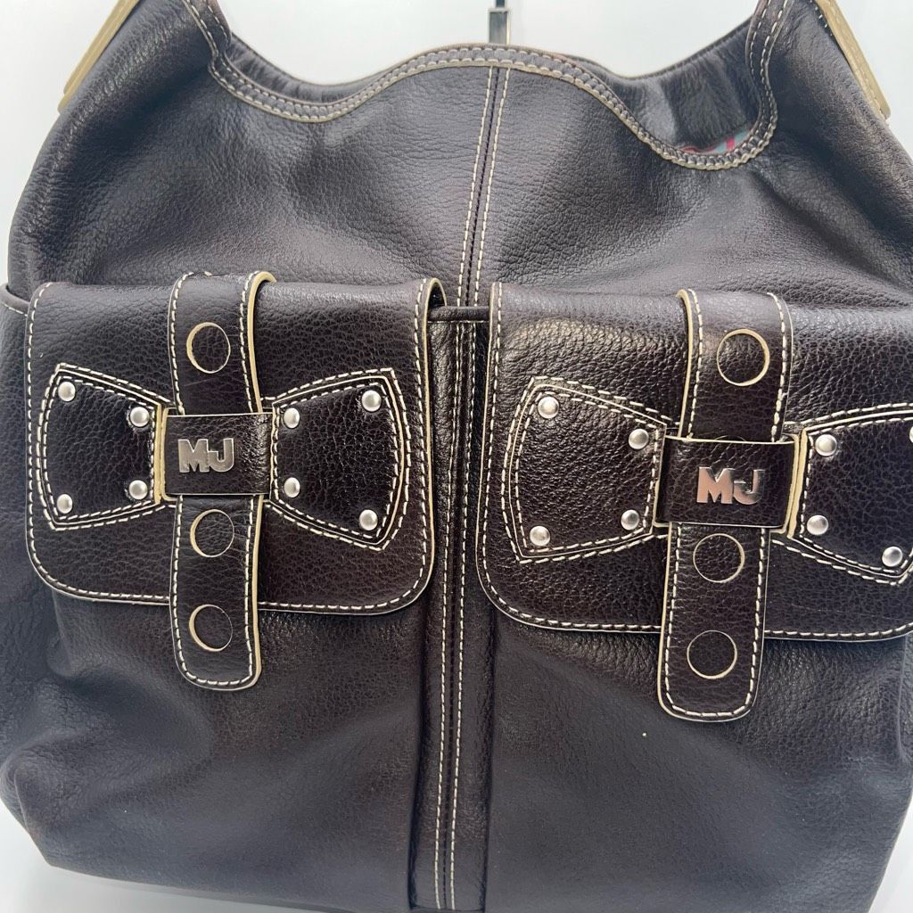 Marc Jacobs Marc Jacobs Vintage Thick Leather Hobo Bag With Bows And ...