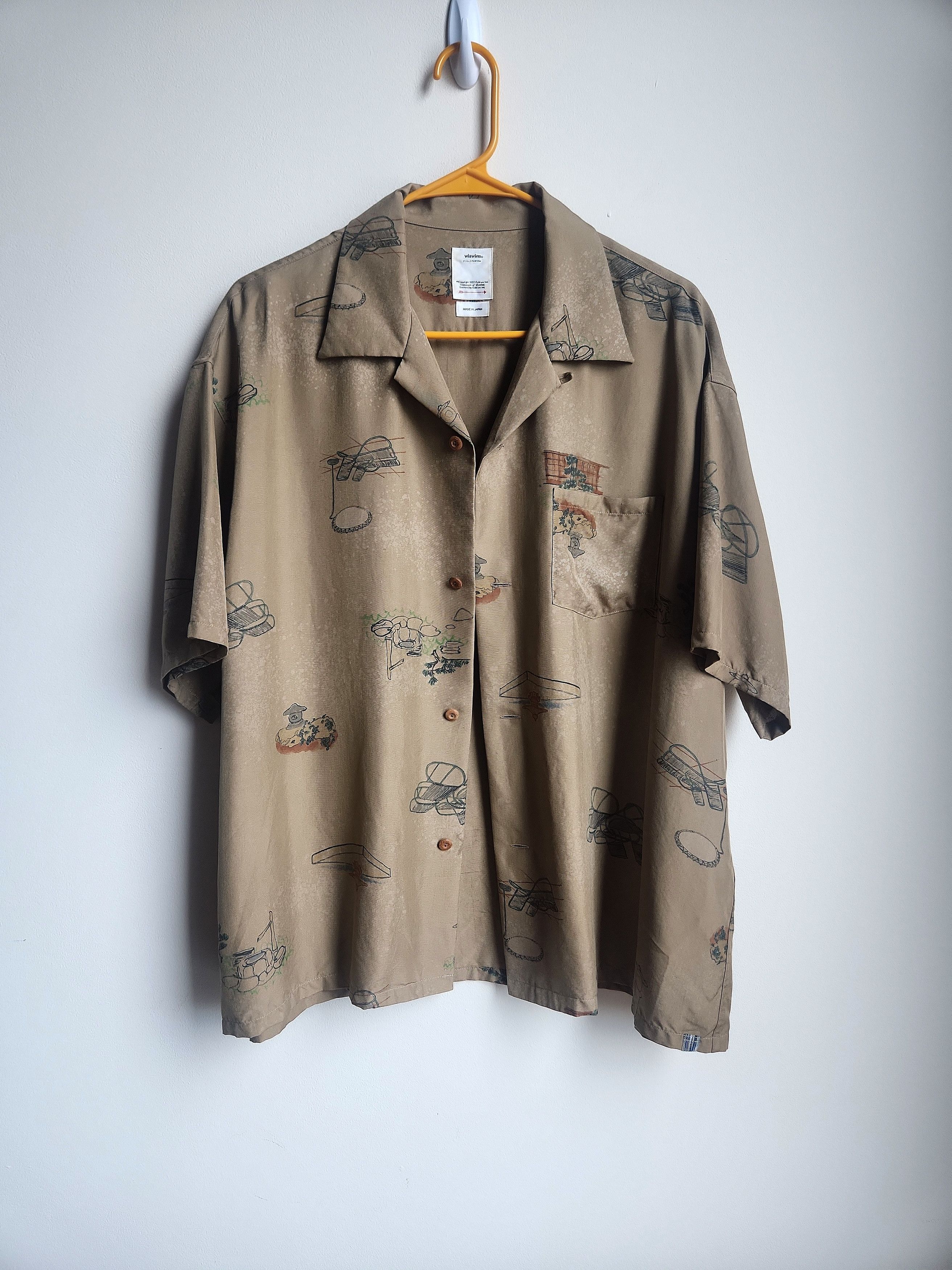 Visvim Garden Silk shirt | Grailed