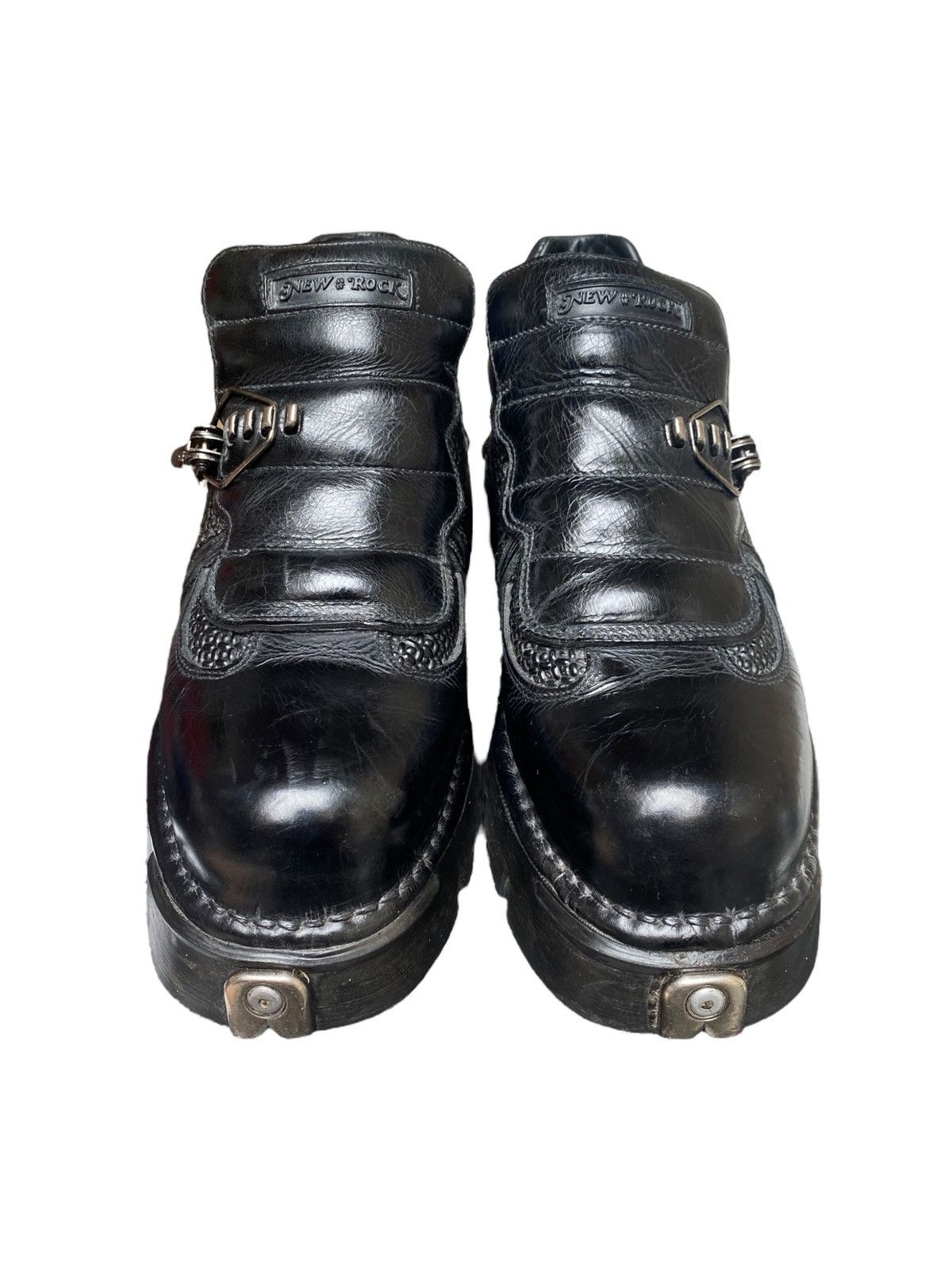 Vintage Rare vintage New Rock atom platform boots Size 43 | Grailed