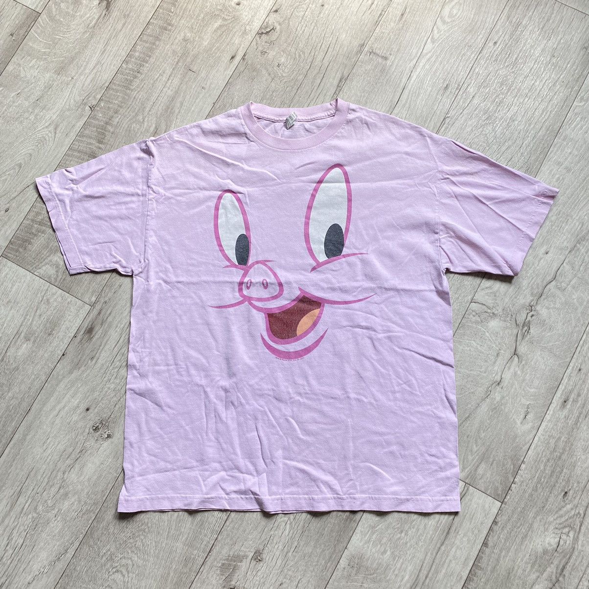 Cartoon Network WARNER BROS PIG PINK BOXY T SHIRT | Grailed
