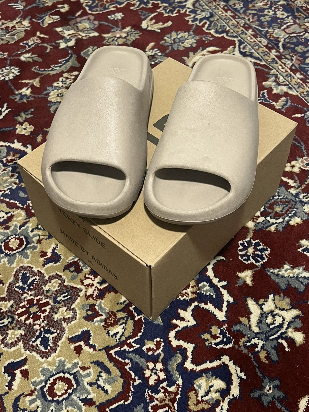 Adidas × Kanye West Adidas Yeezy Slide Pure | Grailed
