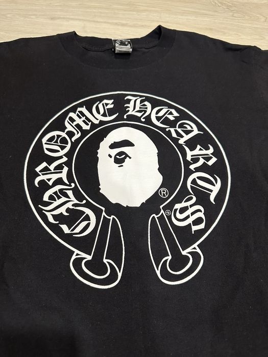 Bape Chrome Hearts x Bathing Ape ( Bape) Tee | Grailed