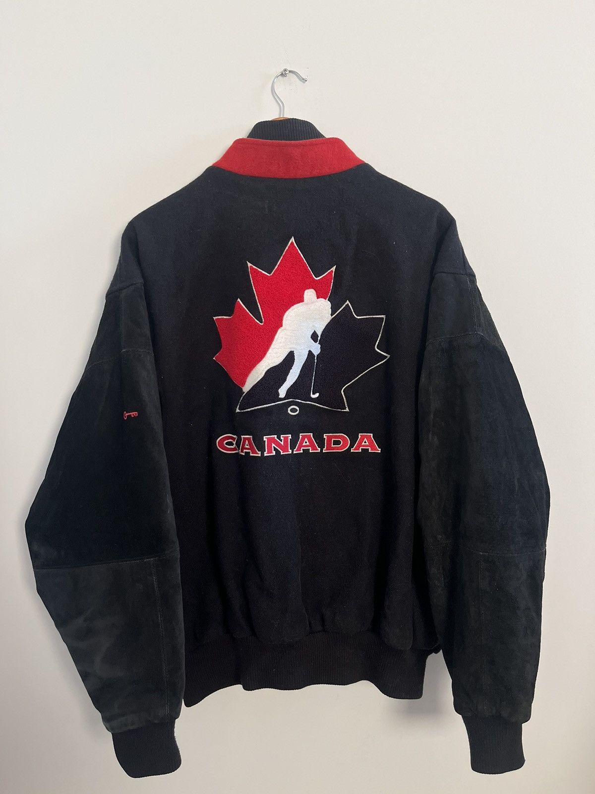 Vintage Vintage Tundra Team Canada Hockey Wool Varsity Jacket | Grailed