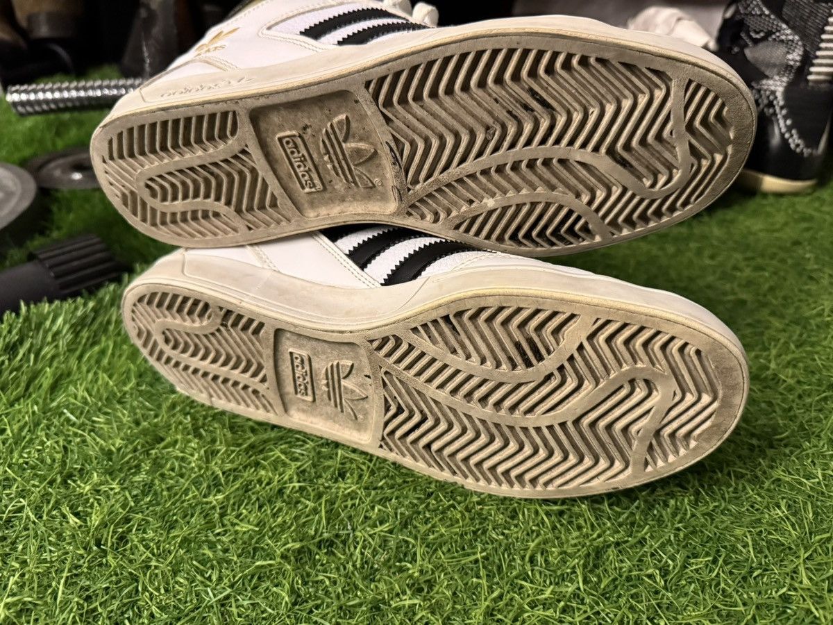 Adidas Adidas Hard Court High White Black Gold Sneakers | Grailed