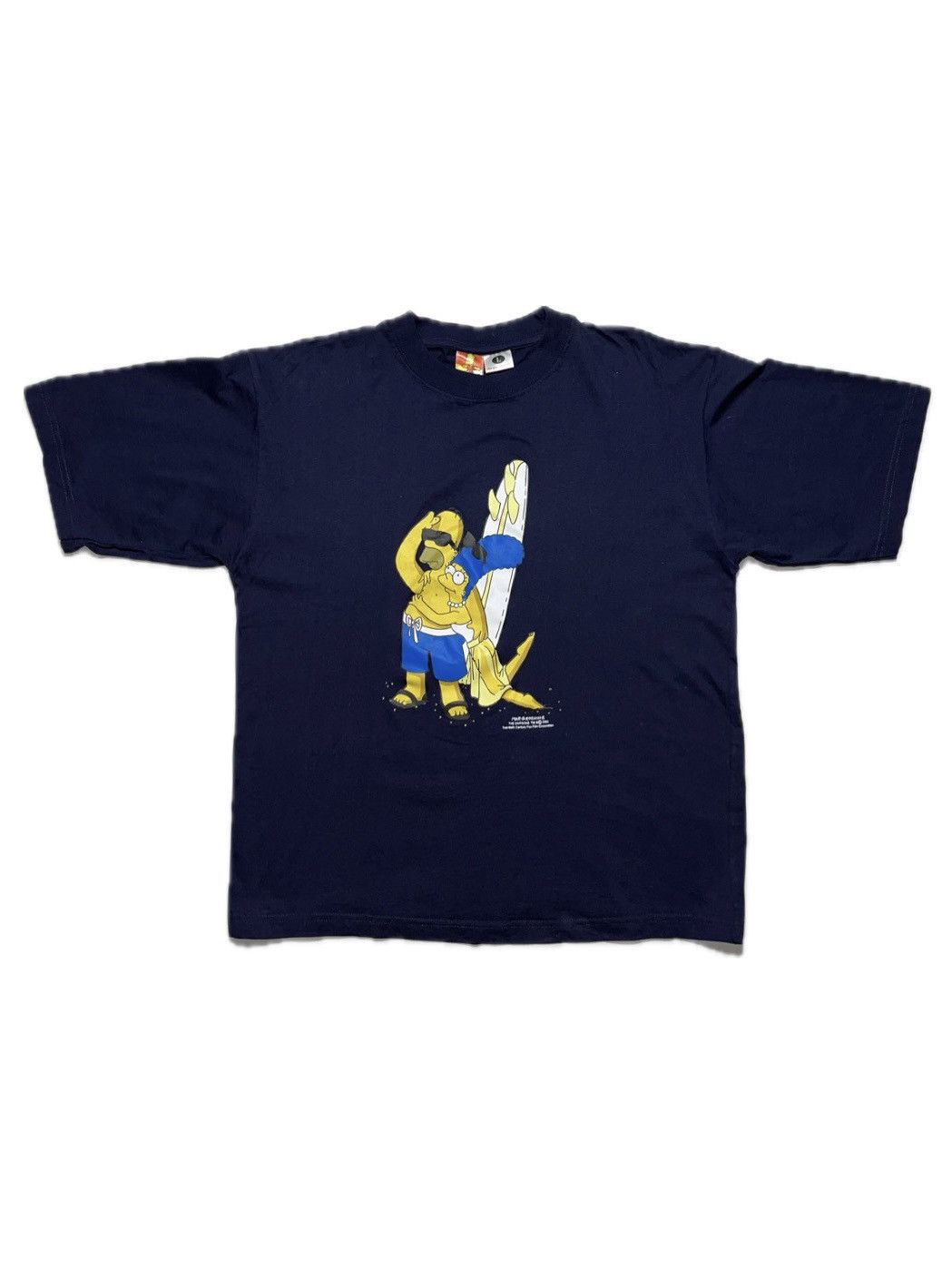 Cartoon Network Vintage 2003 The Simpsons Boxy Fit Tee Licensed | Grailed