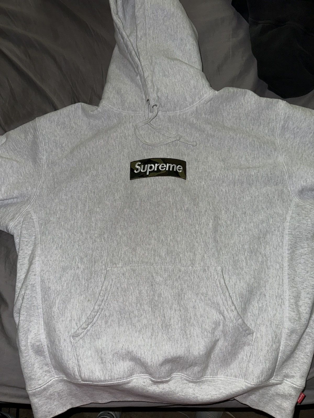 Supreme Supreme FW23 BoxLogo (Ash Grey camo) | Grailed