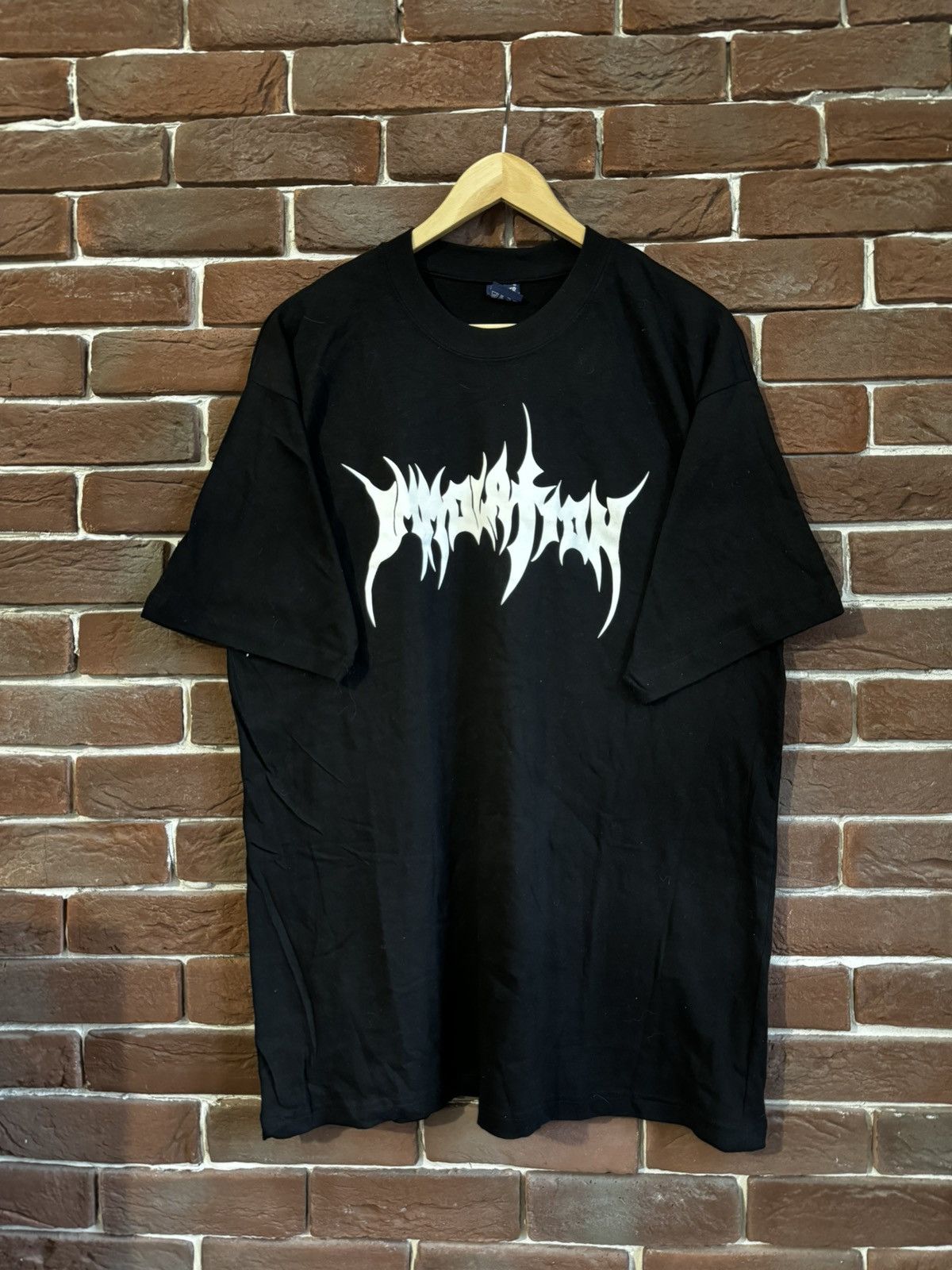 Band Tees × Very Rare × Vintage Rare 90s Vintage Immolation Logo Metal Band Tshirt Grail | Grailed