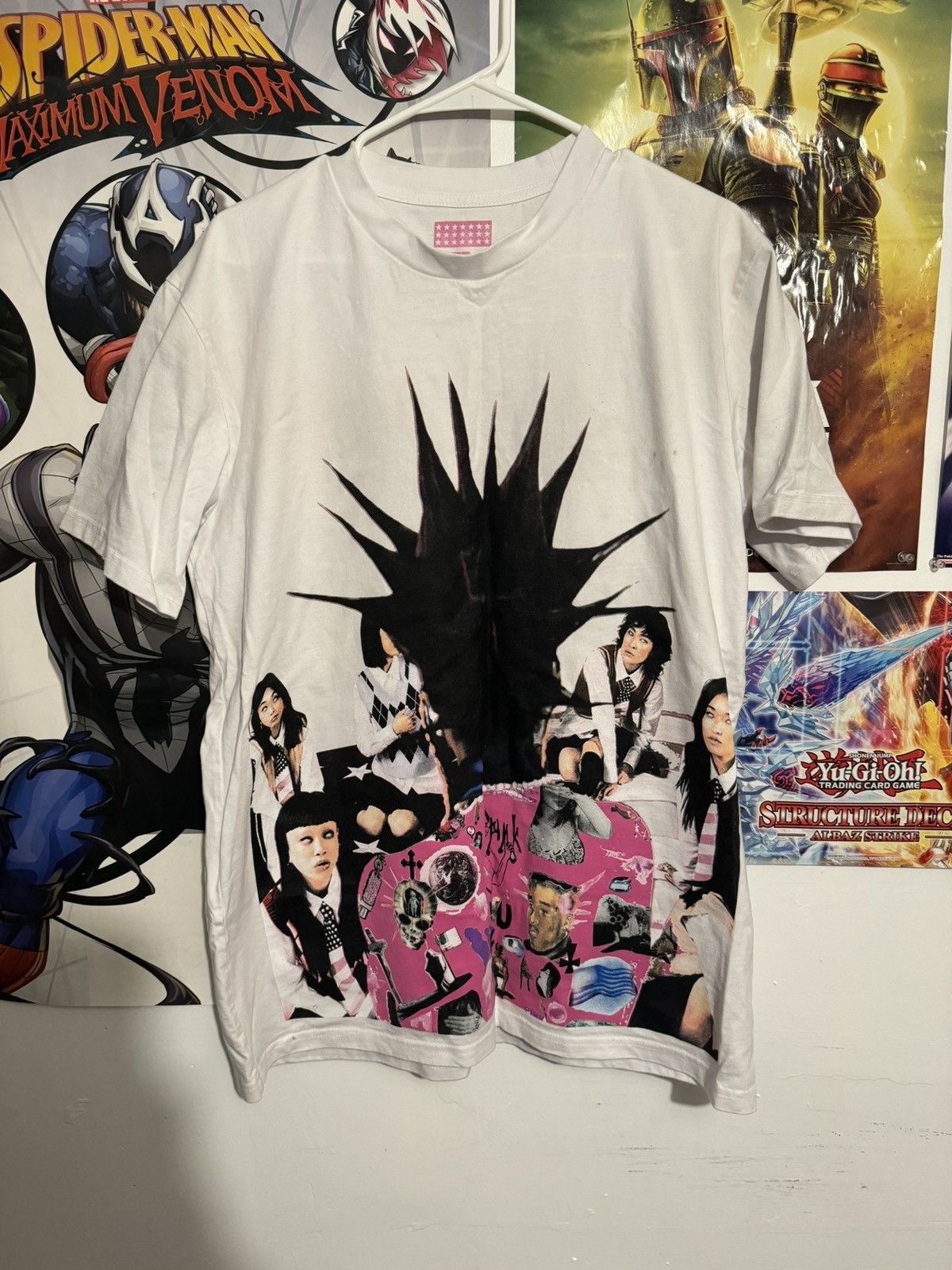 Band Tees × Lil Uzi Vert × Streetwear LIL UZI VERT PINK TAPE TOUR ALBUM ...