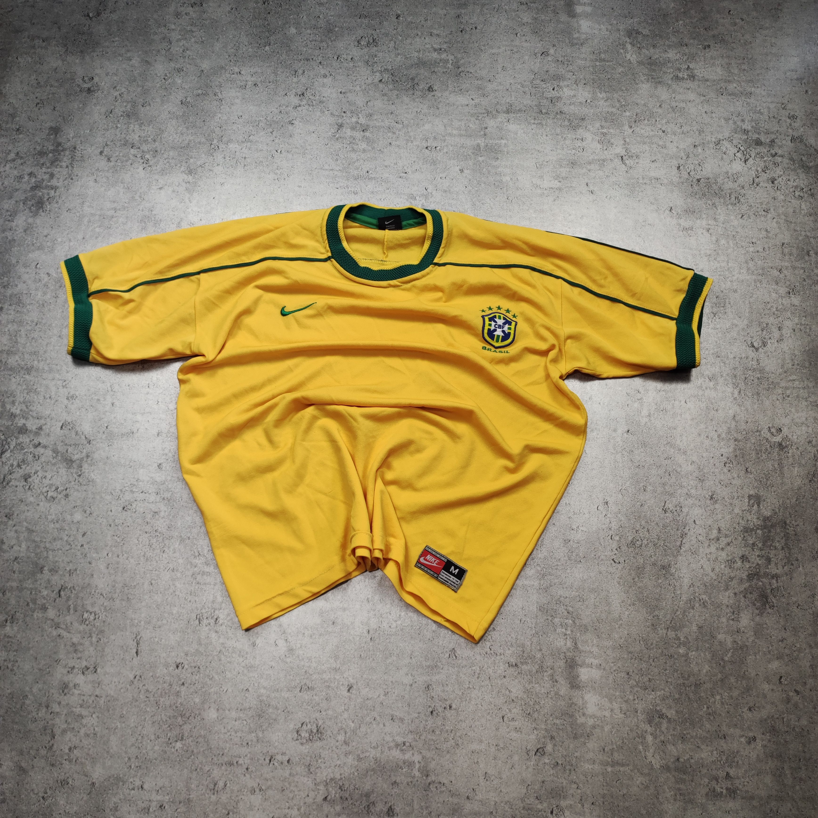 Nike × Vintage Vintage 2000 Brazil Home Football Soccer Jersey | Grailed