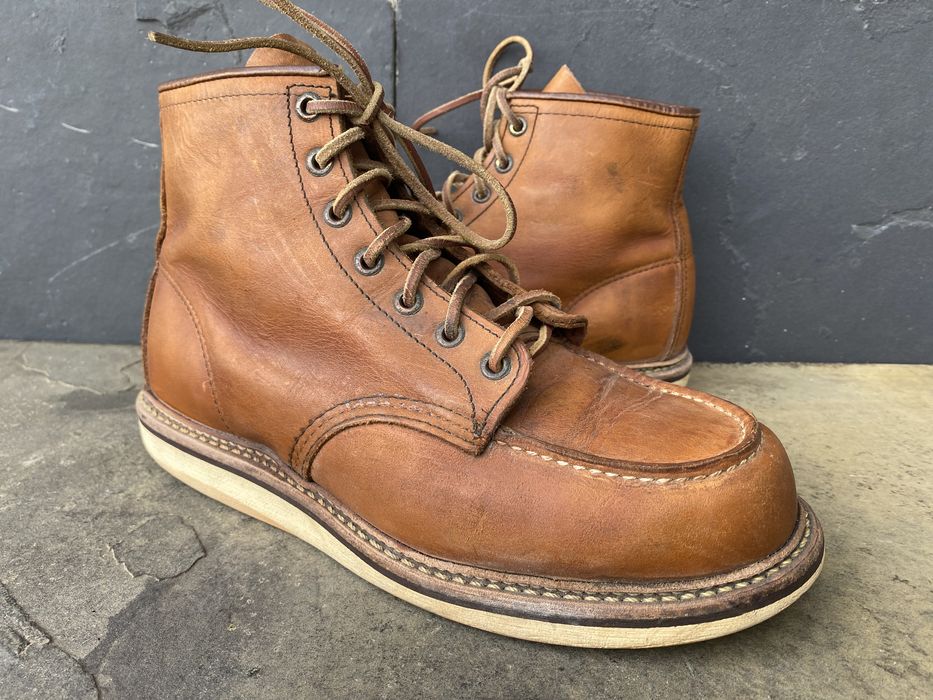 Red Wing Red Wing 1907 Copper Rough & Tough Moc Toe Boots | Grailed