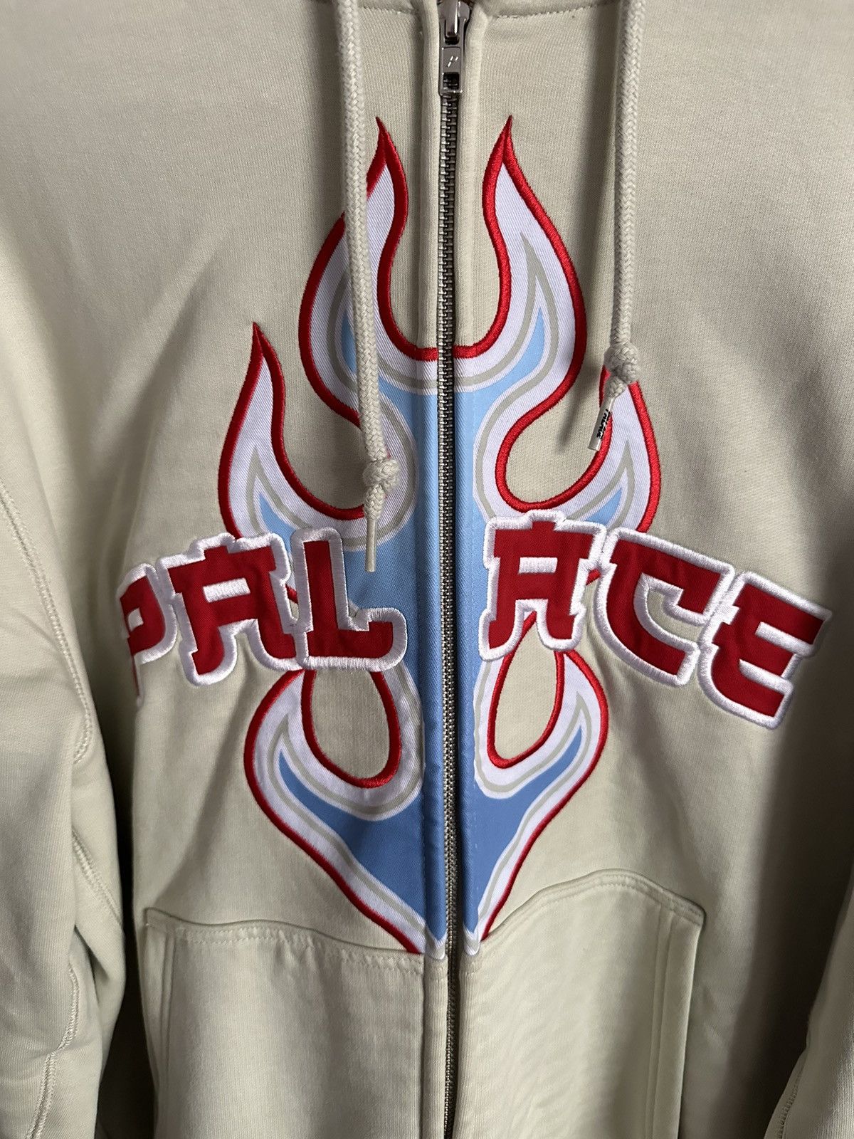 Palace Palace Flame zip hood | Grailed