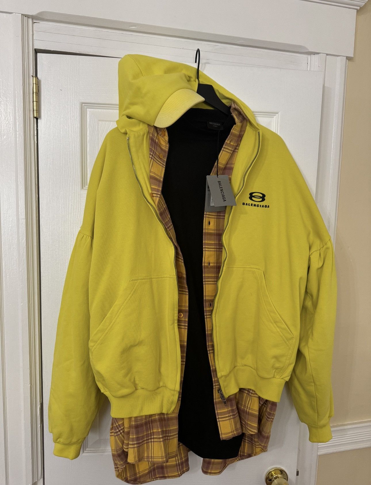 Balenciaga Balenciaga Unity sports icon layered hoodie | Grailed