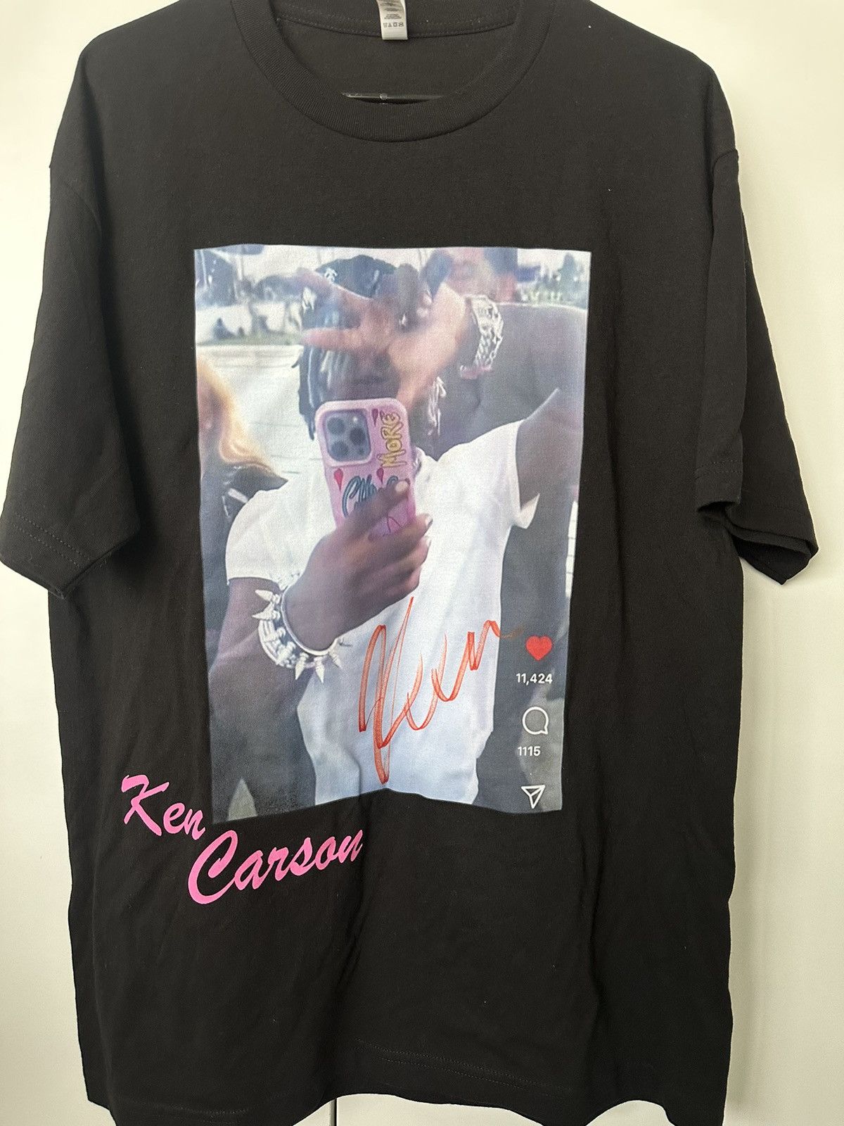 Playboi Carti SIGNED Ken Carson A Great Chaos Tour Matty Boy Merch | Grailed