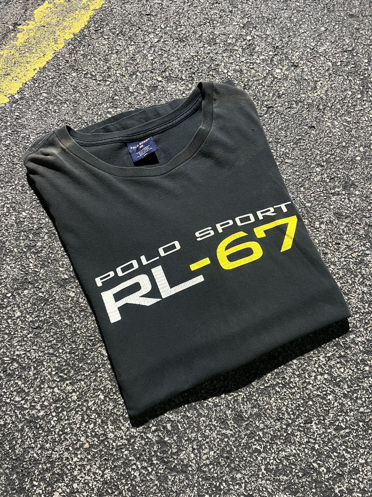 Polo Ralph Lauren × Vintage Vintage Ralph Lauren Polo Sport RL-67 Tee ...