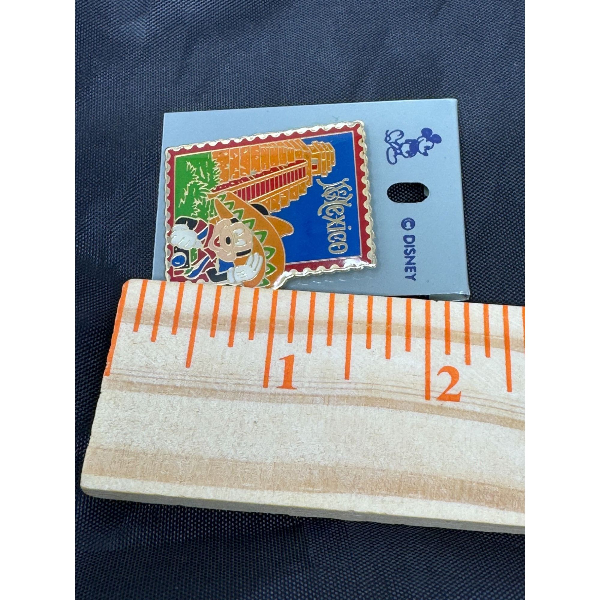 Disney Epcot 15th Anniversary Stamp Series Disney Pin Mexico Mickey ...