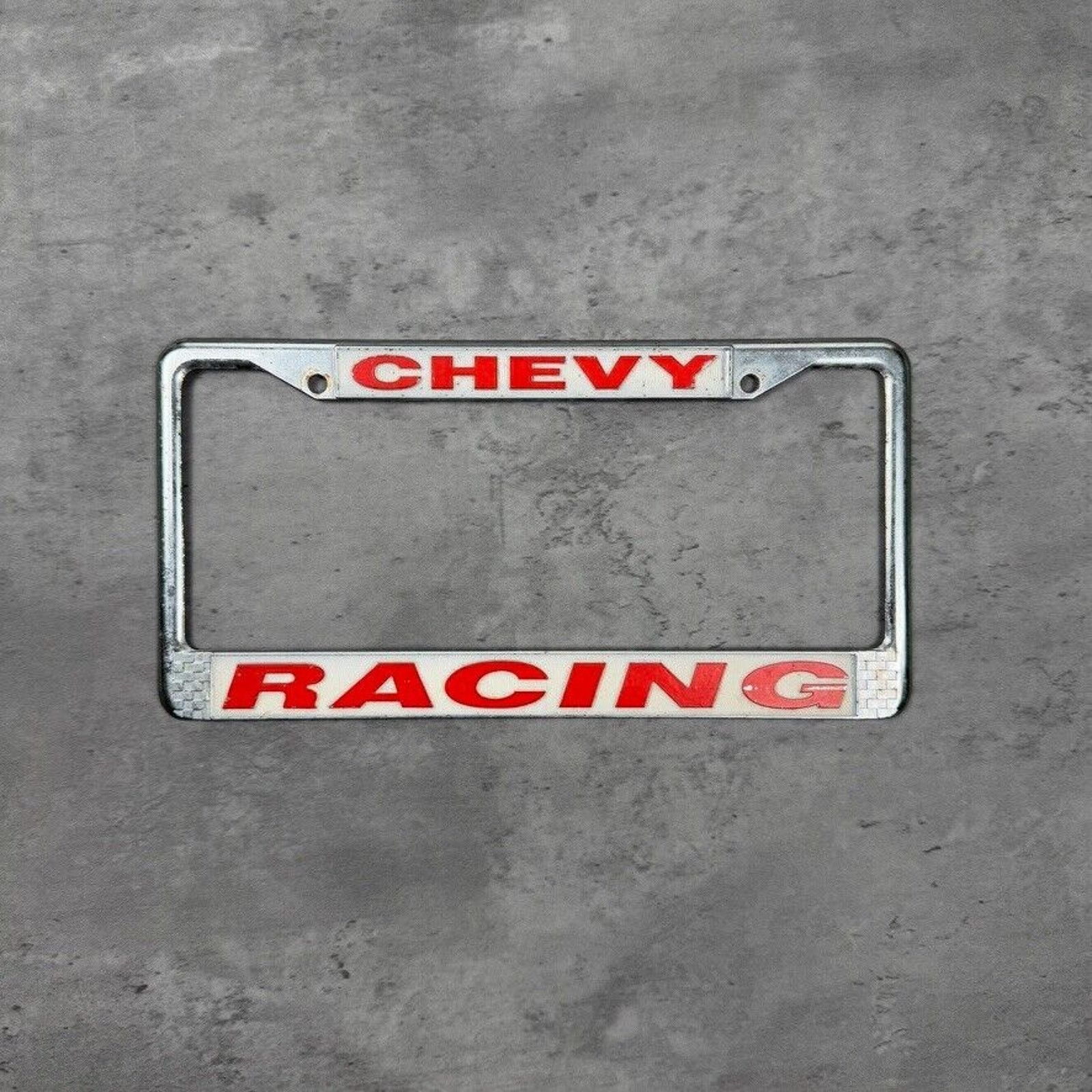 Chevy × Vintage Vintage Chevy Chevrolet Racing Metal License Plate ...