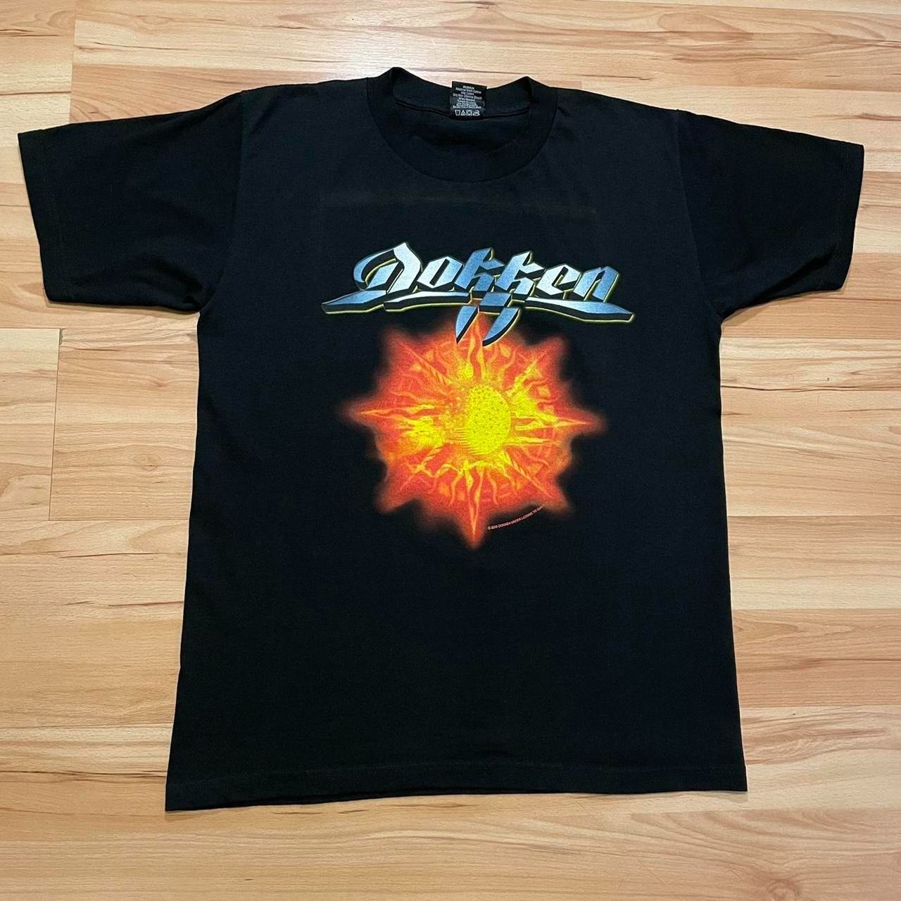 Vintage Vintage 2000 Dokken “Live from the sun” US Tour Metal Band T ...