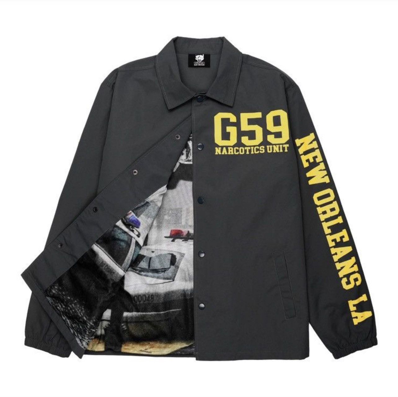G59 Records G59 Narcotics Unit Coaches Jacket | Grailed