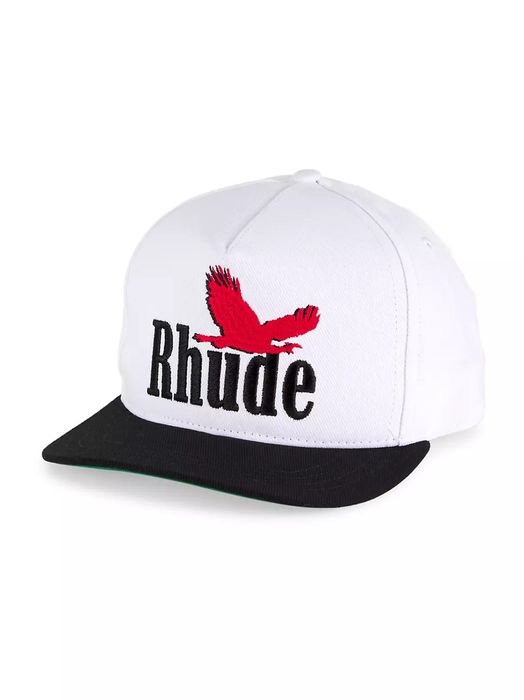 Rhude RHUDE Flying Eagle Logo Baseball Cap | Grailed