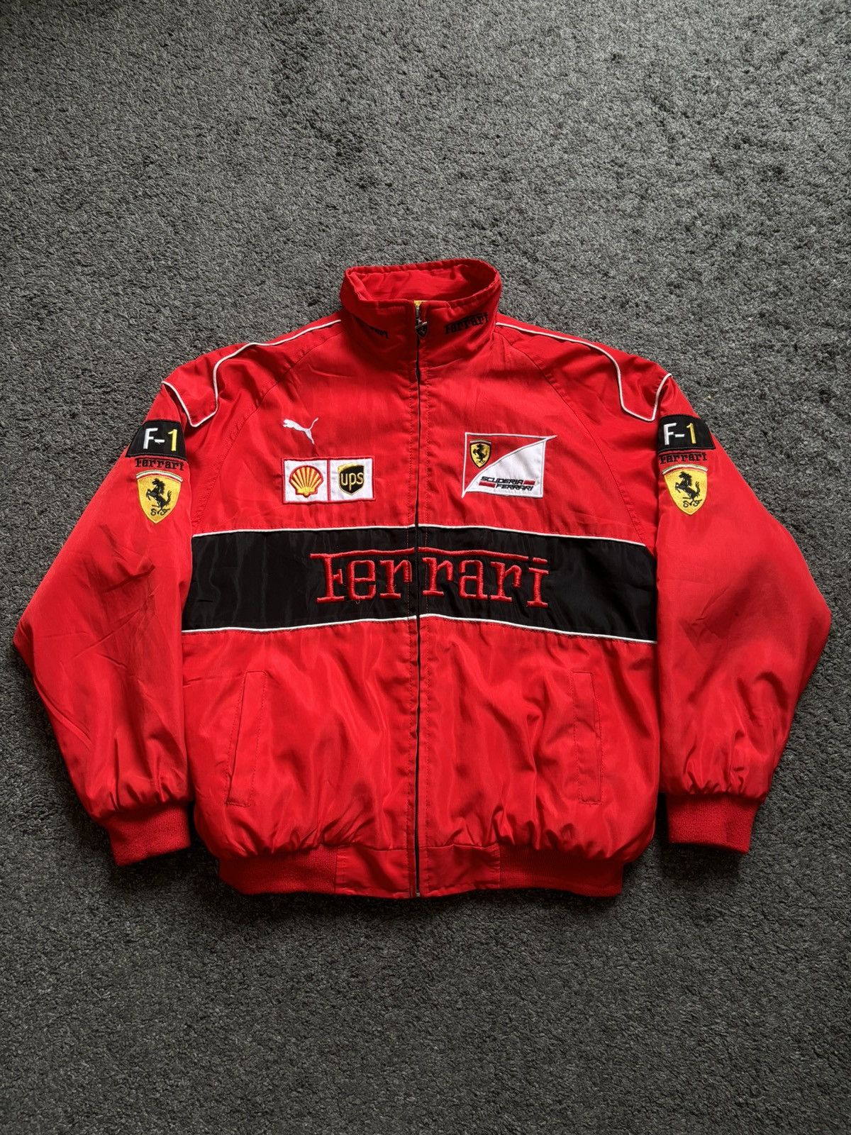 Ferrari × Racing × Vintage Vintage Scuderia Ferrari formula 1 red ...