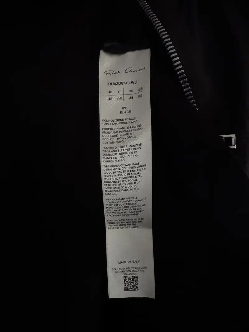 Rick Owens Rick Owens Alice Strobe Jacket | Grailed