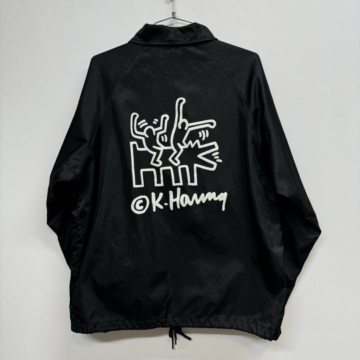 Vintage Vintage 1980s Keith Haring Fruit Of The Loom Coaches Jacket ...