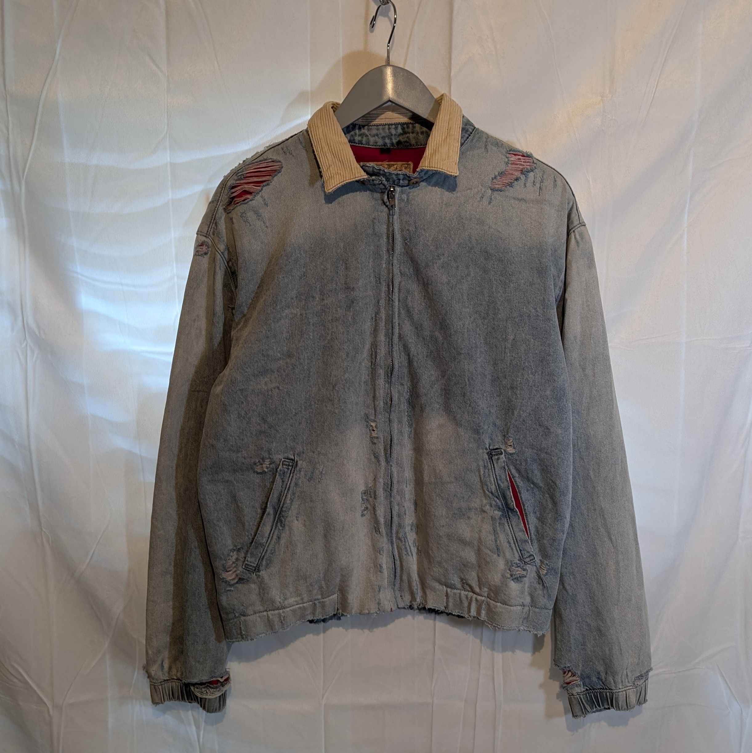basketcase gallery GRIFTER, a distressed work jacket | Grailed