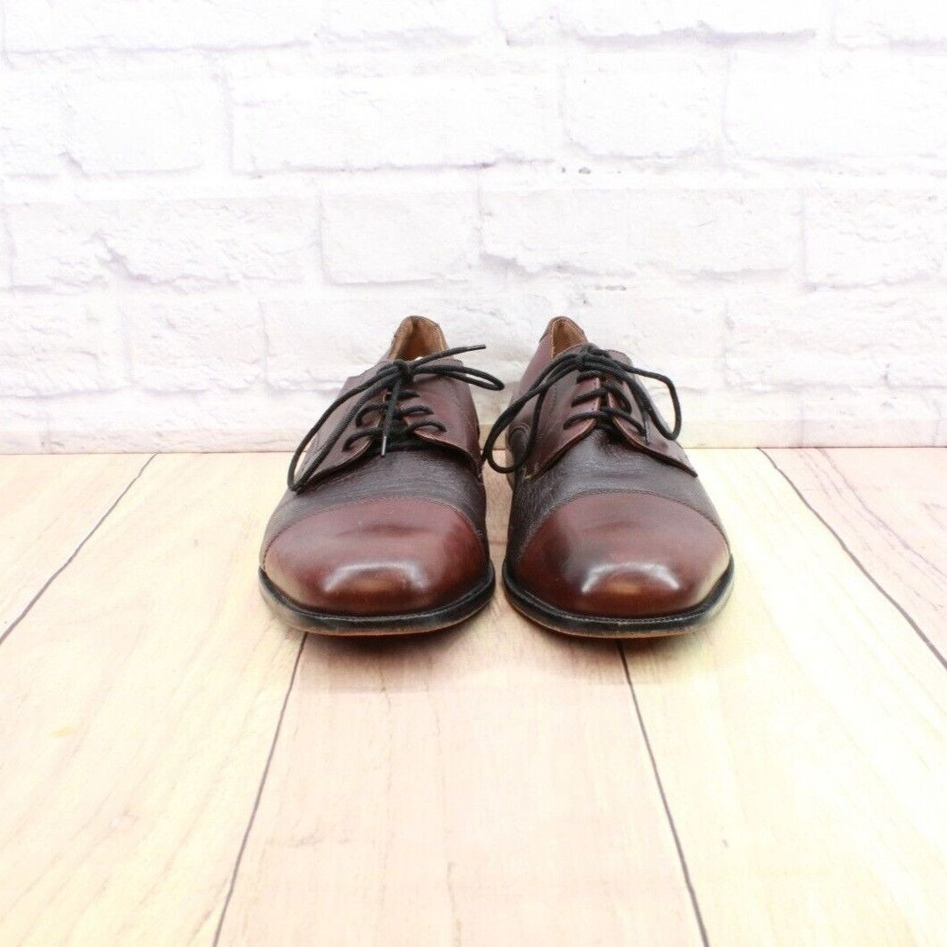 Bostonian × Leather × Oxford Bostonian Florentine Mens Cap Toe Oxford ...