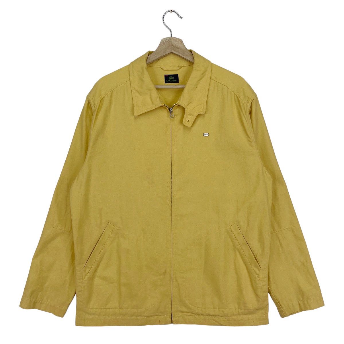 Vintage 90’s Lacoste Harrington Zip Up Jacket | Grailed